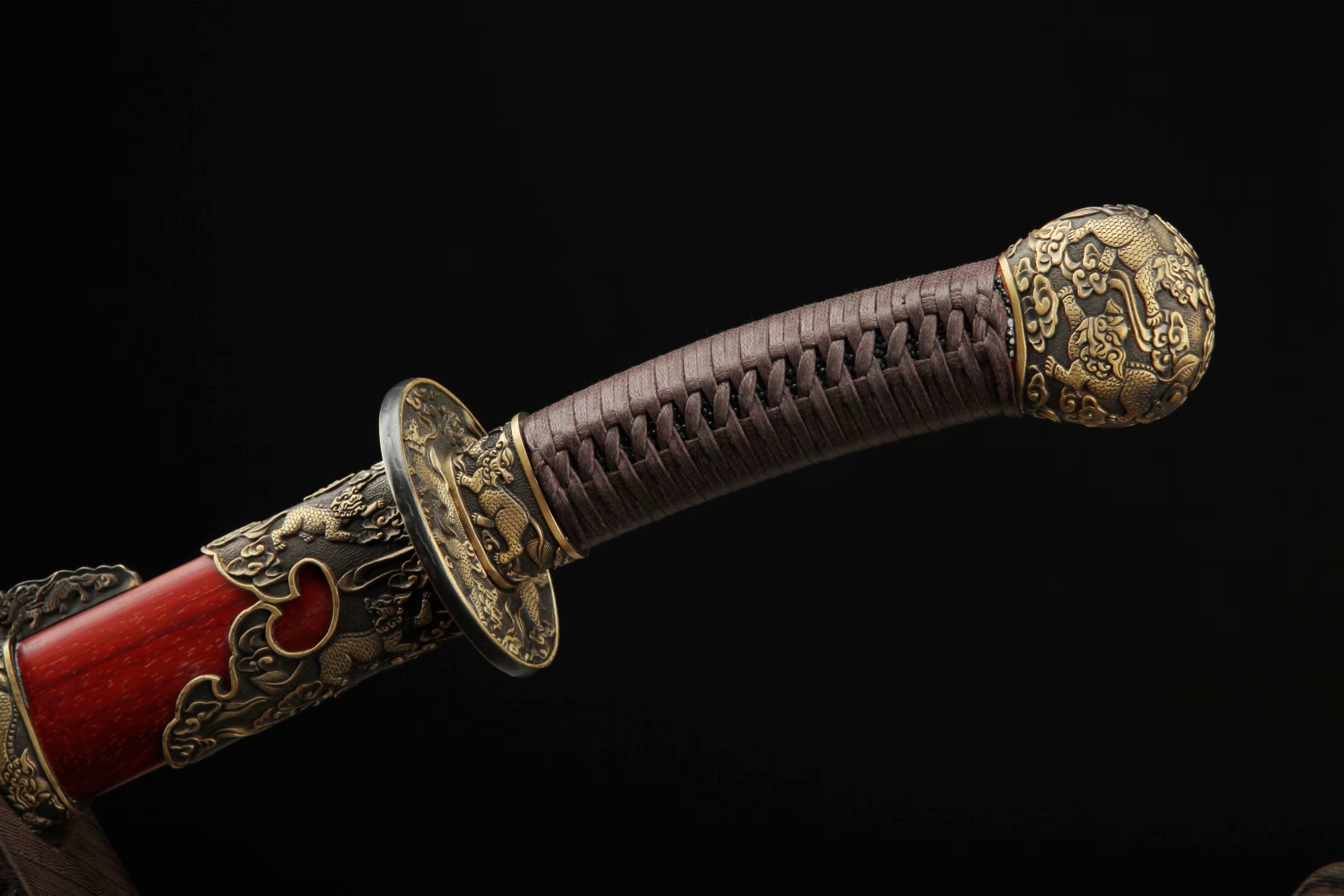 复古麒麟铜装 雁翎腰刀和风堂美术刀剑_和风堂美术刀剑-站酷ZCOOL