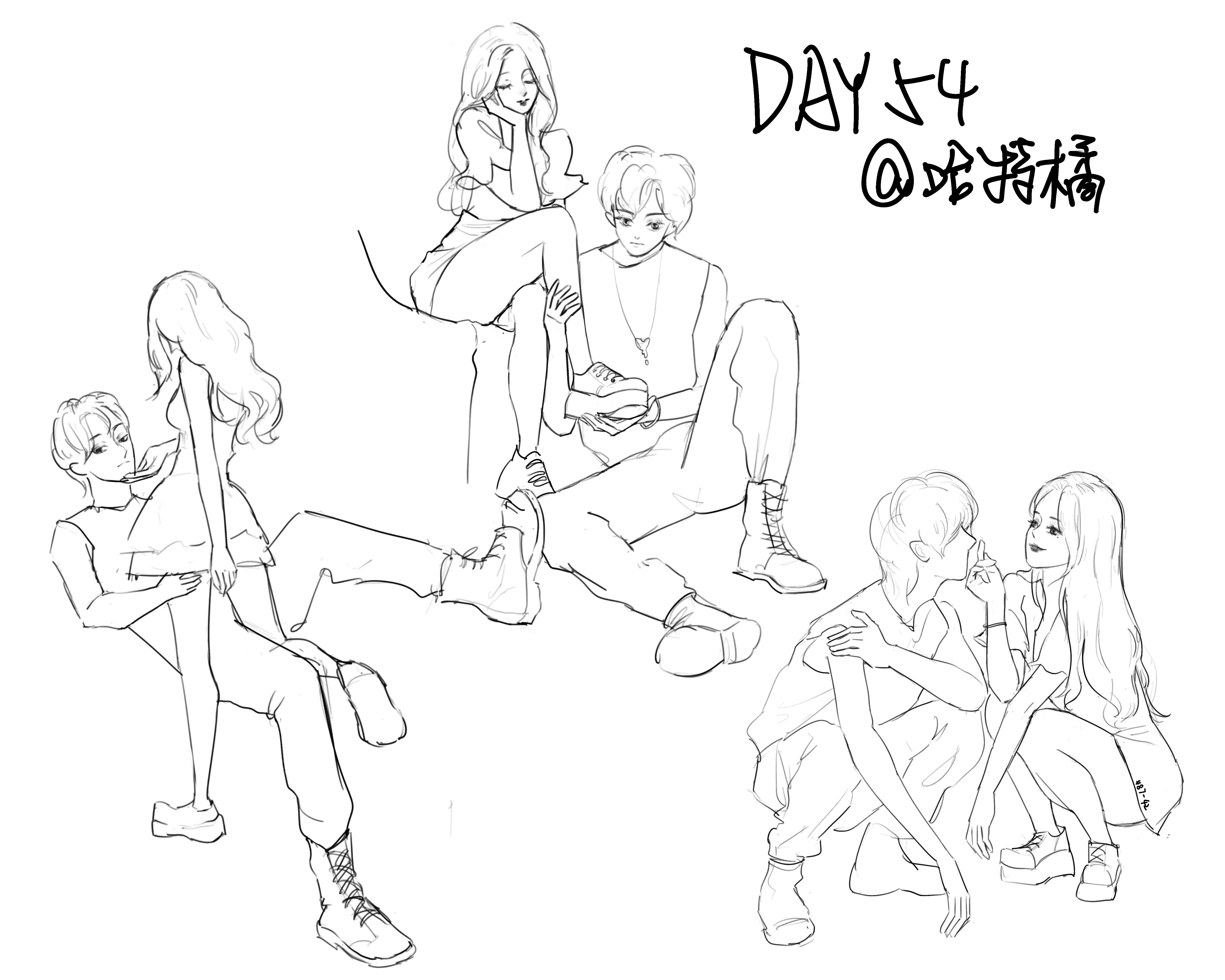 ＃速写60天挑战赛 DAY54_岐云-站酷ZCOOL