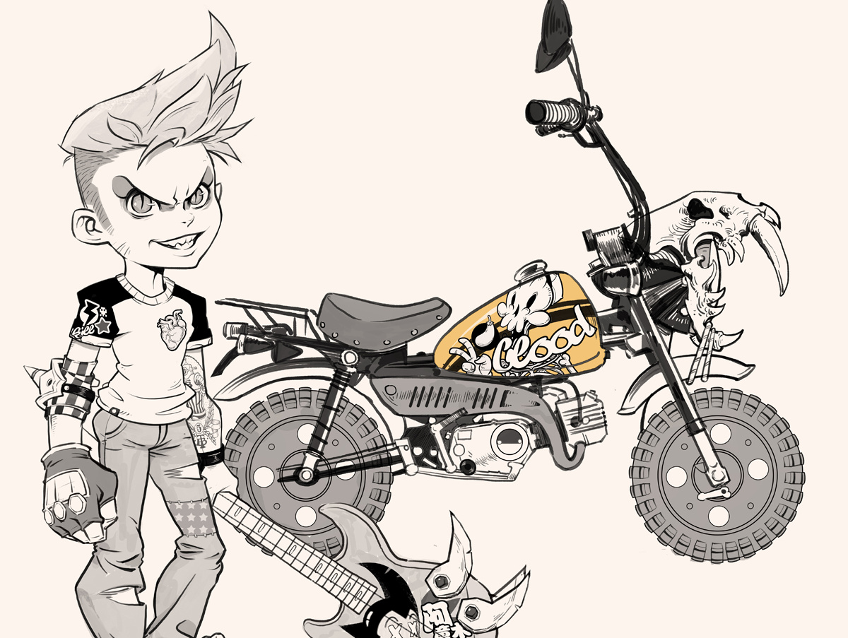 “百人斩”练习002_顽皮火工作室-站酷ZCOOL