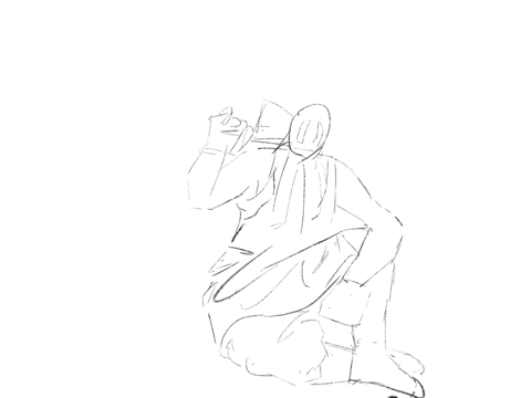 #速写60天挑战赛# DAY29@速写班长 _焦香烤鸭-站酷ZCOOL