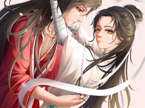 天官赐福同人图_Renee蕾妮ne-站酷ZCOOL