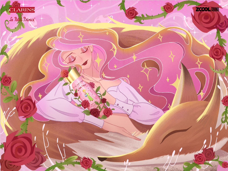 邂逅#粉嫩多巴胺少女#《love myself》_霍格莫德女巫-站酷ZCOOL