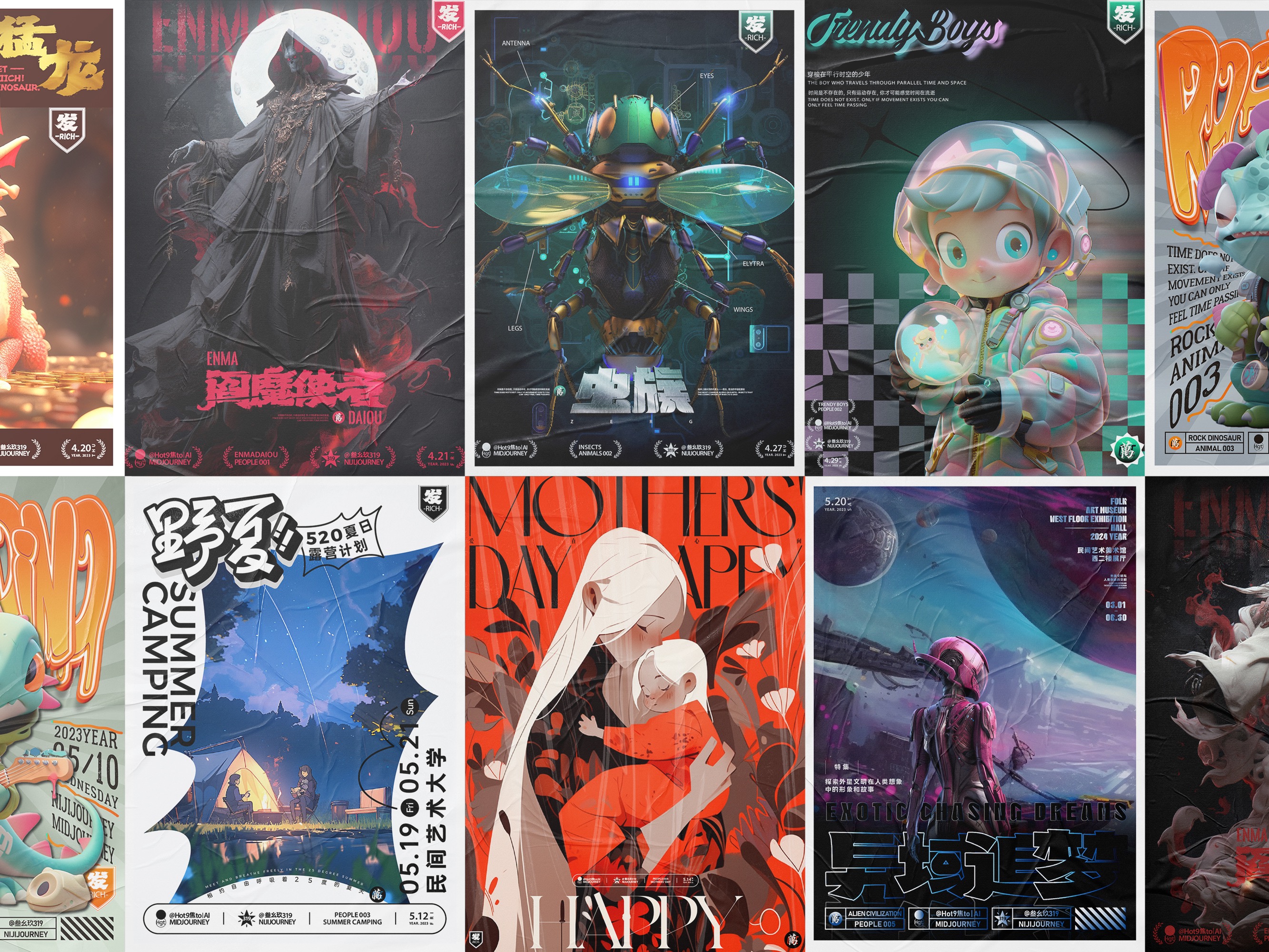 海报设计 | VOL.6-MJ海报_萬壹AFODesign-站酷ZCOOL