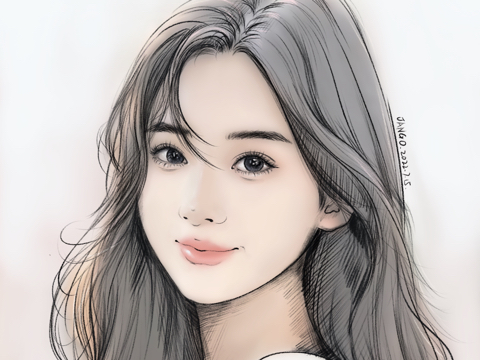 头像手绘练习_Jango柯-站酷ZCOOL