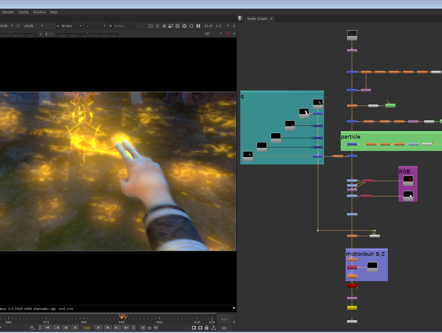 毕业《无常》—nuke合成环节2_sition-站酷ZCOOL