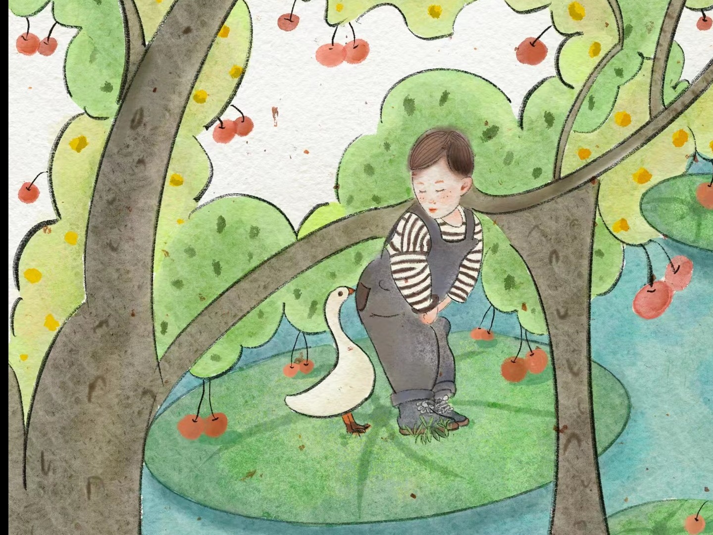 荷塘里_左小藤sparrow-站酷ZCOOL