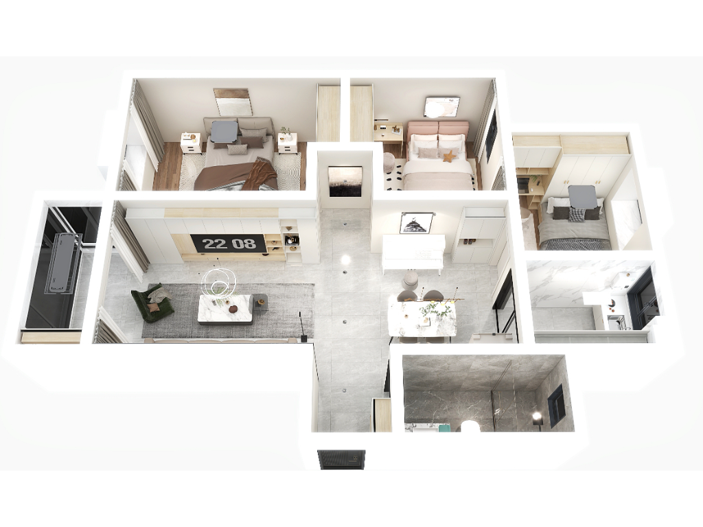 城西新村16栋1106_漫步者001-站酷ZCOOL