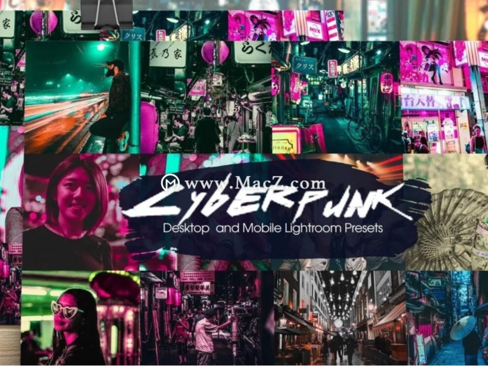 16款赛博朋克风格照片调色Lr预设_Mac世界09-站酷ZCOOL