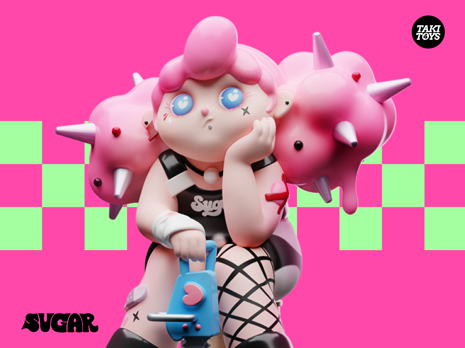 TakiToys™ Sugar x Ukiss「末路狂花 Chasing Wild」_TAKITOYS-站酷ZCOOL