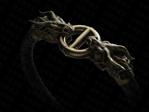 给大家分享这两天做的首饰习作 Zbrush＋Keyshot_甩设计的钟浩彬-站酷ZCOOL