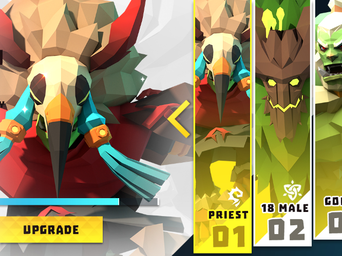 poly角色界面_小阿粲-站酷ZCOOL