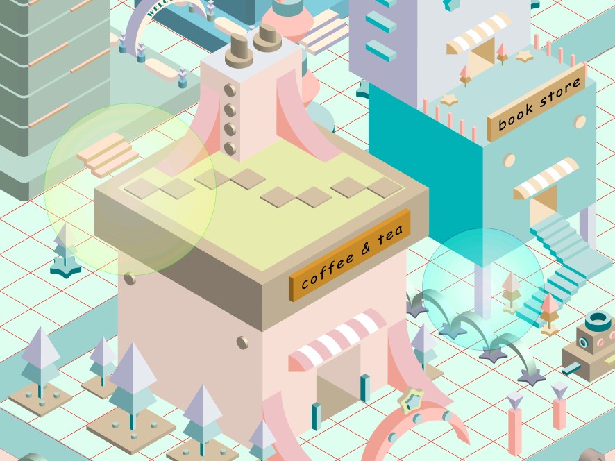 Simple City _业小浪90-站酷ZCOOL