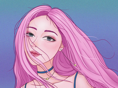 最近画的一些小姐姐的头像_Chen_lu-站酷ZCOOL