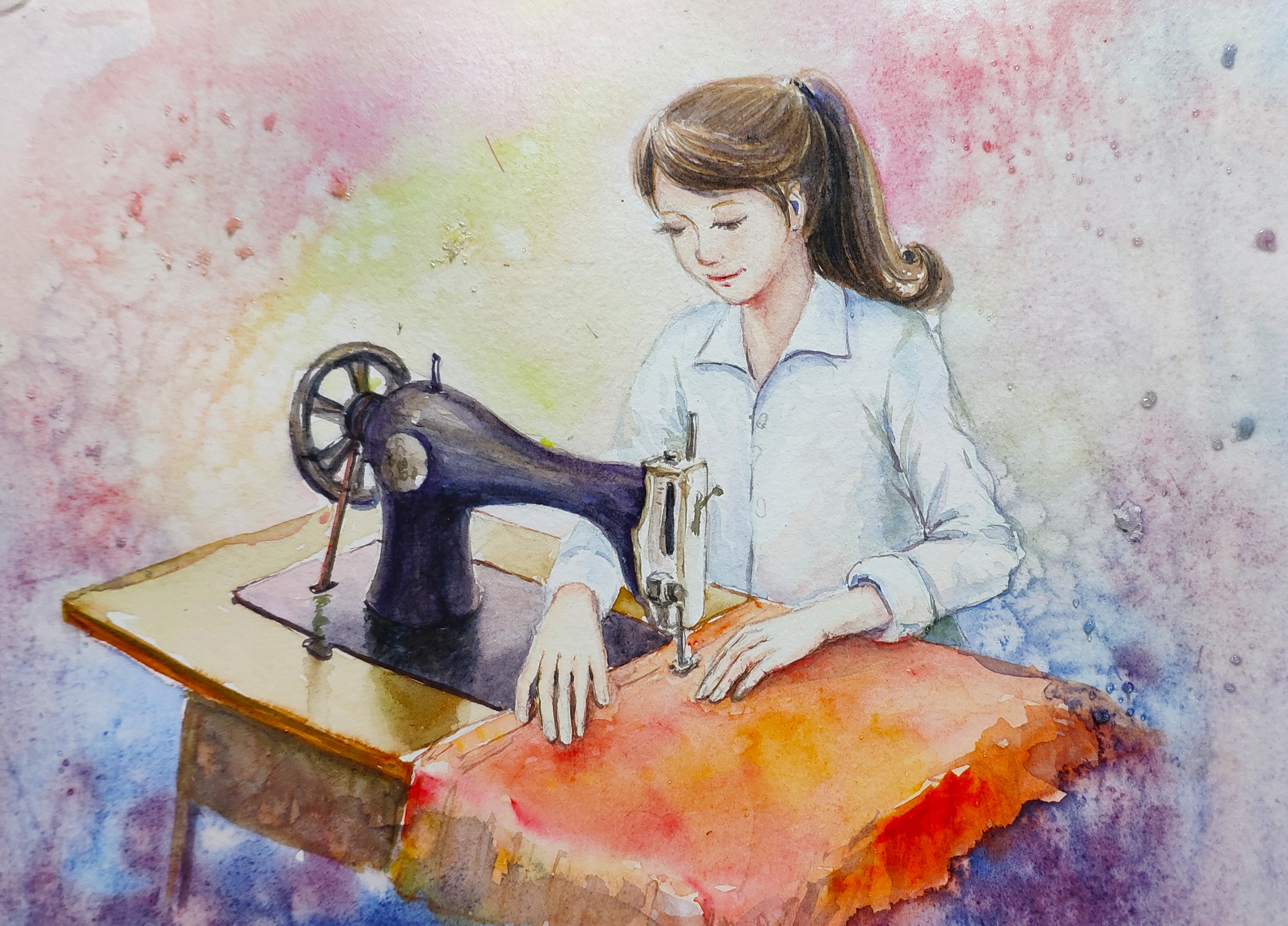 记忆中的妈妈_hot_linda-站酷ZCOOL