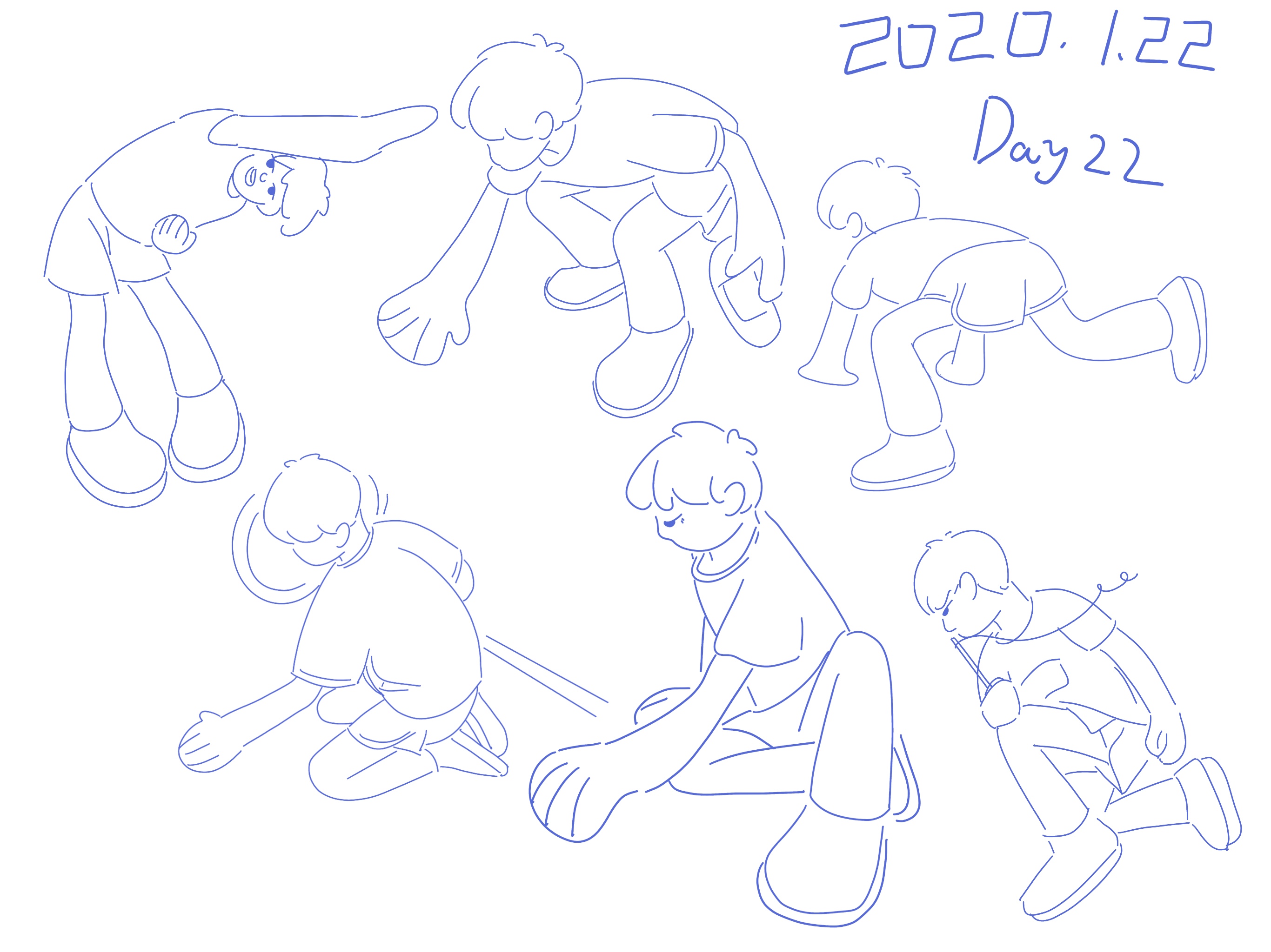 #速写60天挑战赛# Day22@速写班长_llakllakalllakll-站酷ZCOOL