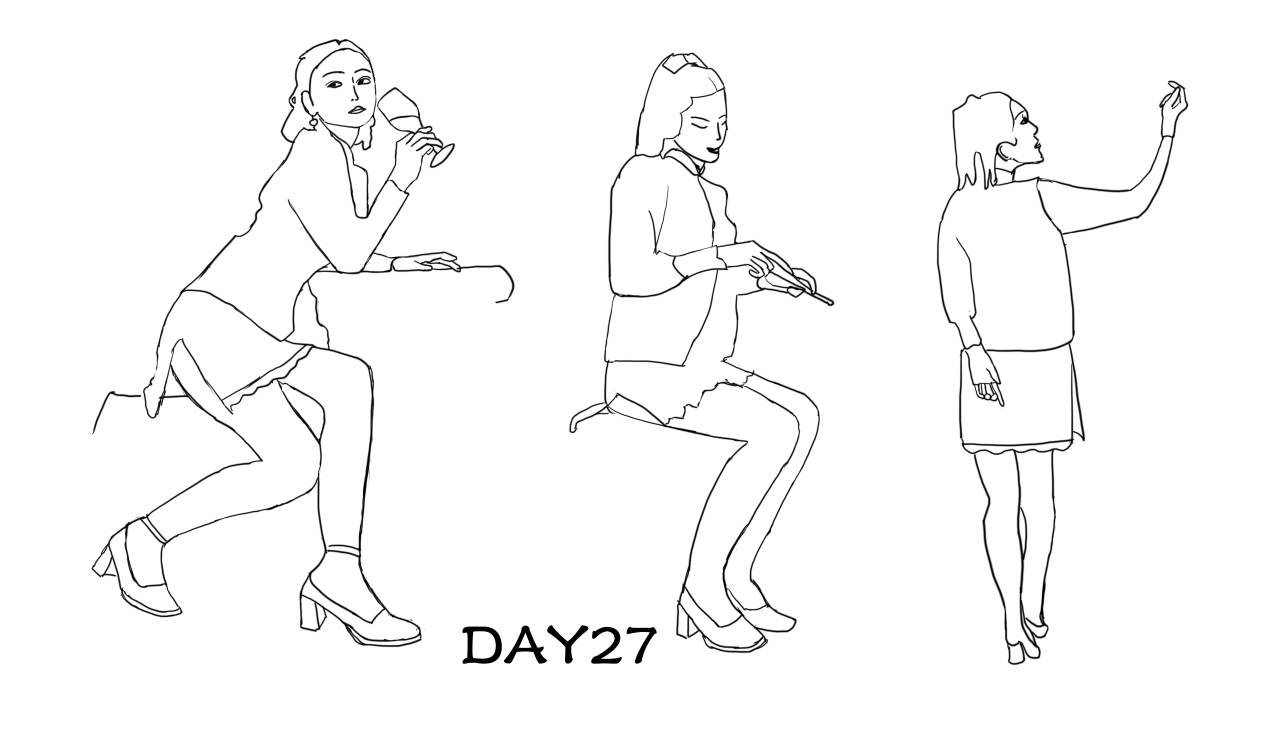 #速写60天挑战赛#day27@速写班长_九墨2022-站酷ZCOOL