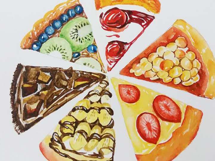 水彩甜品_三三总-站酷ZCOOL