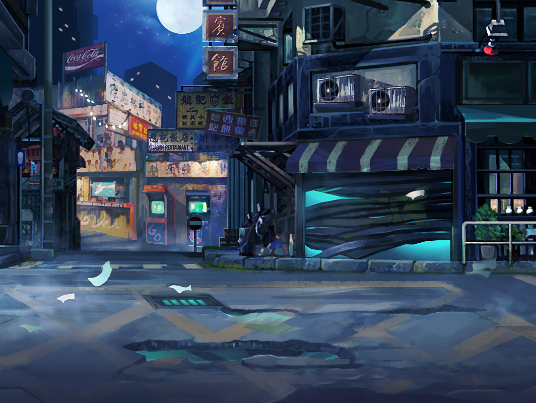 Mong Kok night_houyu1311-站酷ZCOOL