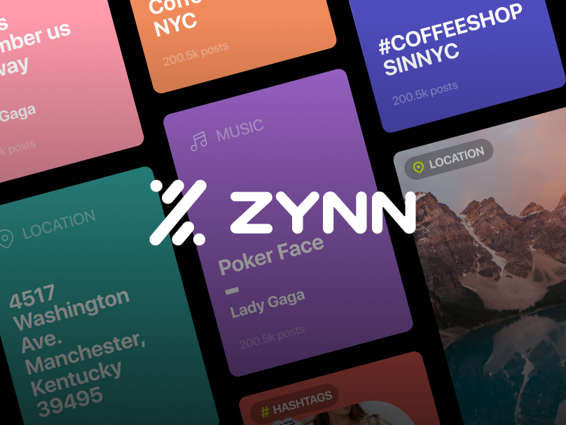 ZYNN UI/2020-2021_Amoo阿毛-站酷ZCOOL