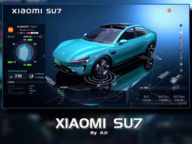 小米SU7_AJI阿吉设计-站酷ZCOOL