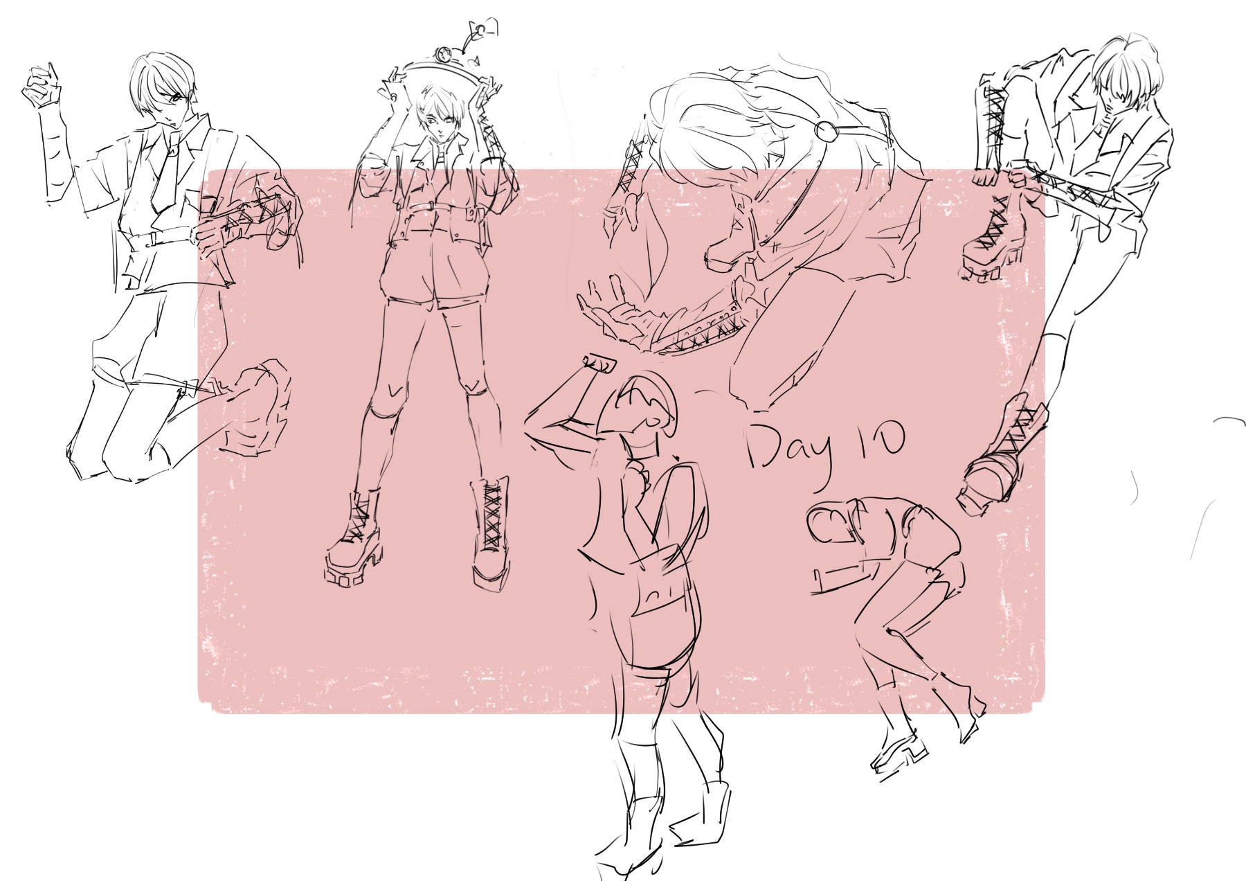 #速写60天挑战赛# day10_蘸灯灯-站酷ZCOOL