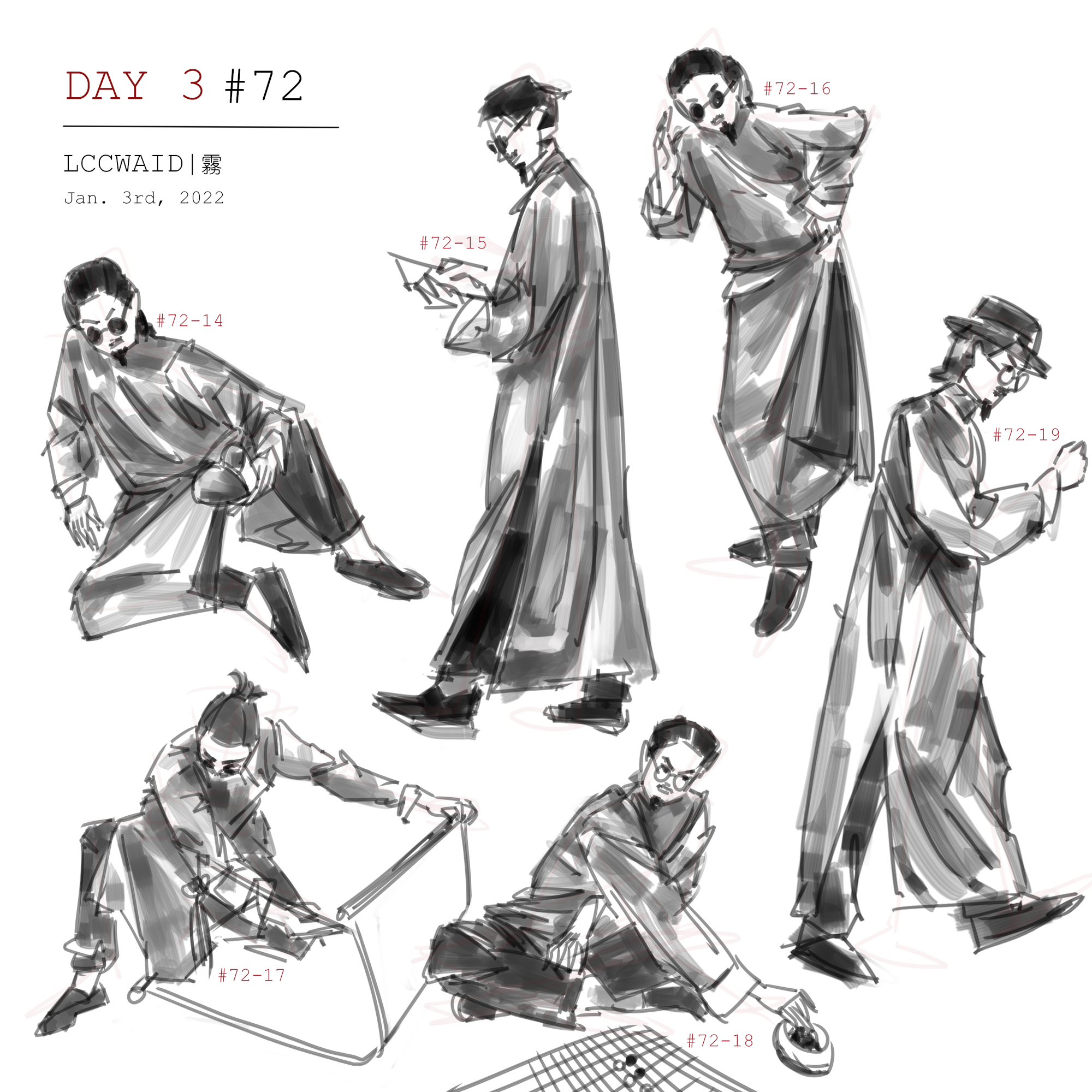 速写day3_Z092561746-站酷ZCOOL