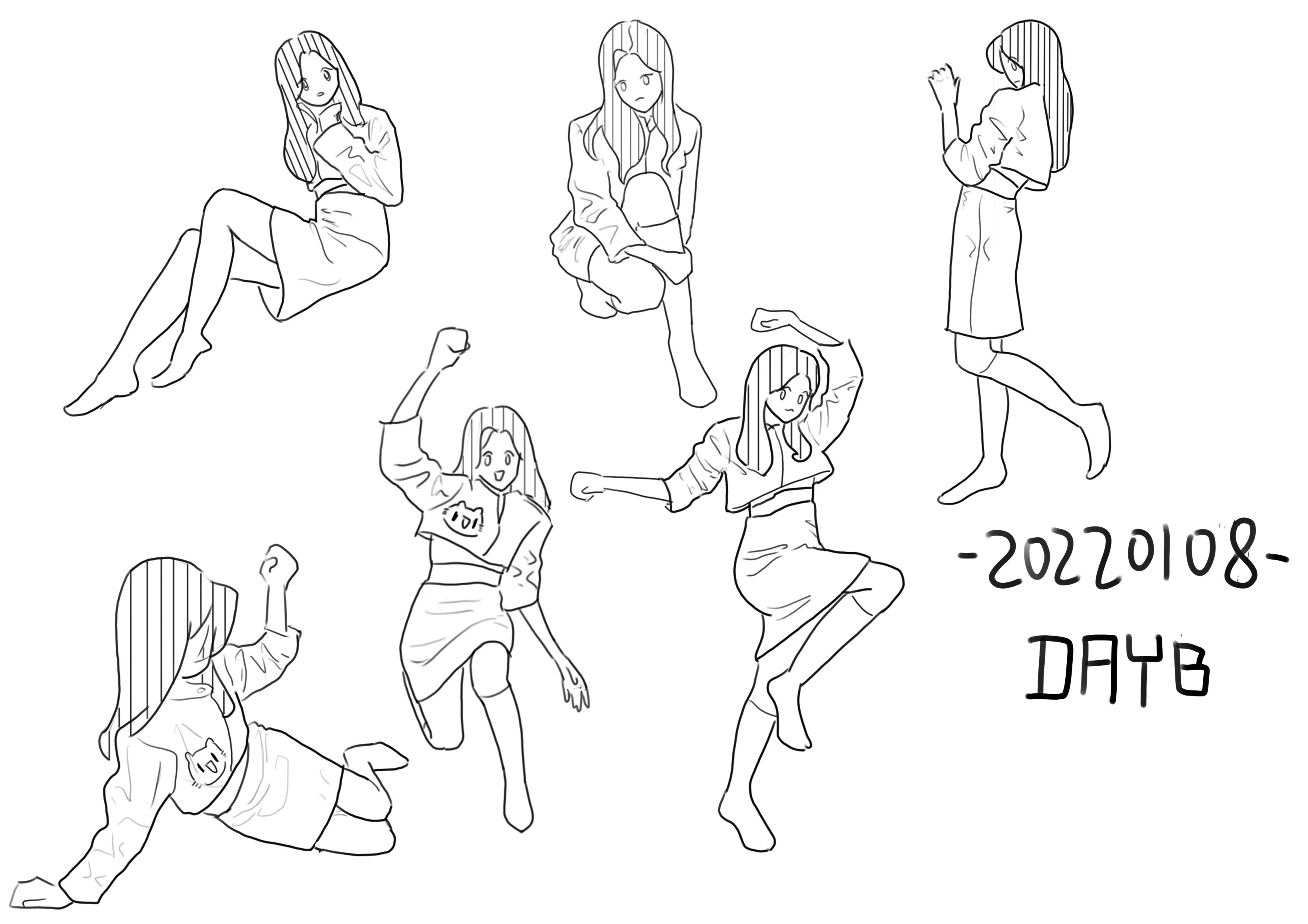 #速写60天挑战赛 day8_siglinde-站酷ZCOOL