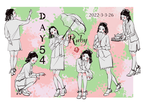 #速写60天挑战赛# Day55_冰糖露比LRuby-站酷ZCOOL