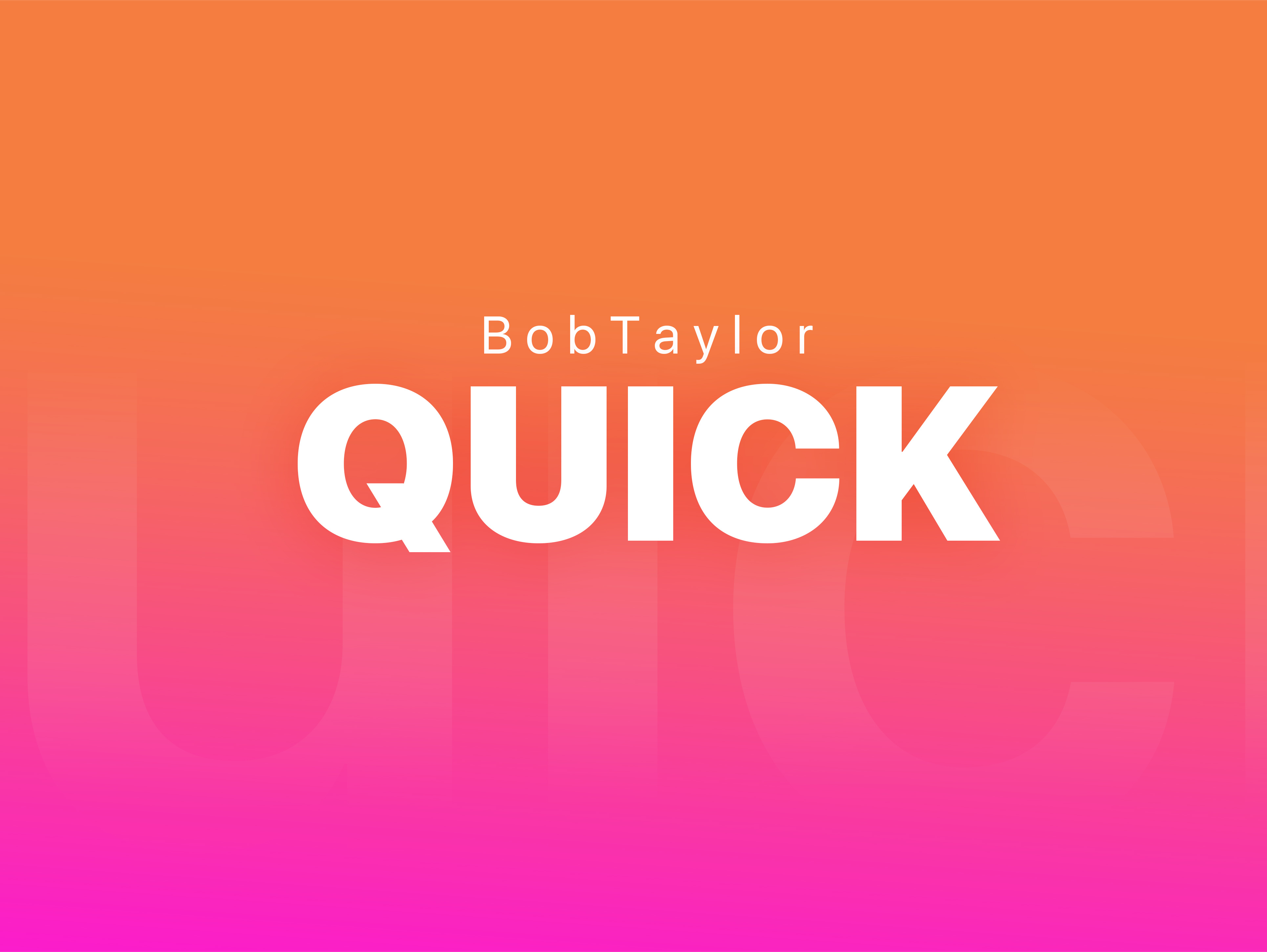 Quick UI 线上概念版本设计-web端_设计师小捷-站酷ZCOOL