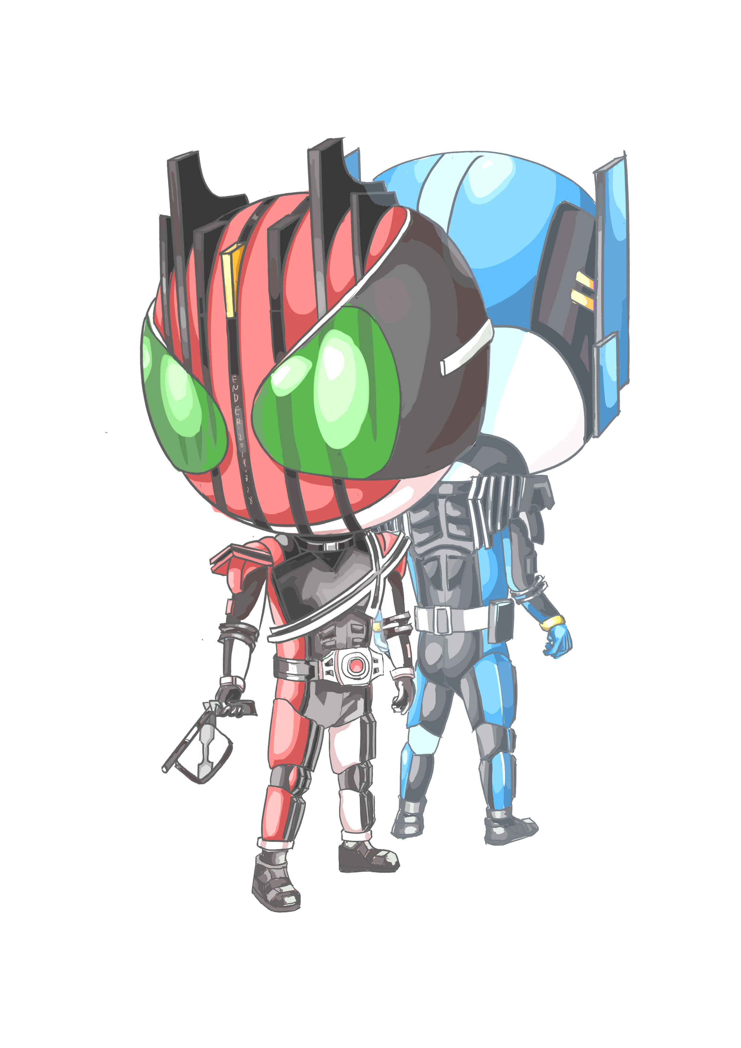 小明和海东夫人_散装Ender-站酷ZCOOL