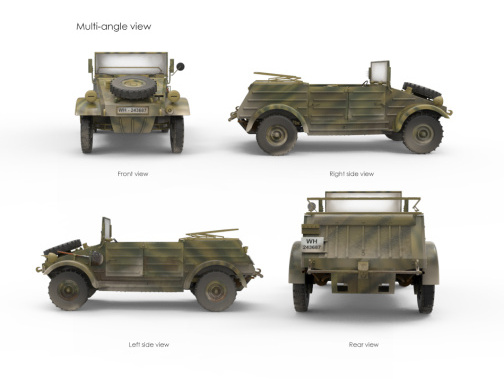 German Volkswagen-Type 82 Kübelwagen_lihaibo688-站酷ZCOOL