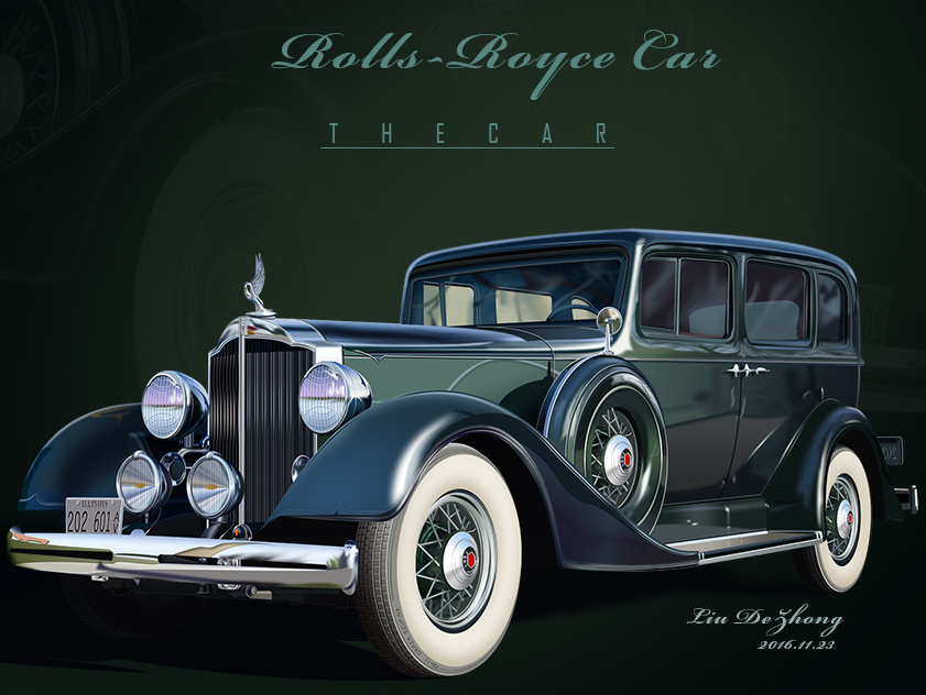 Rolls-Royce Car_朝夕182-站酷ZCOOL
