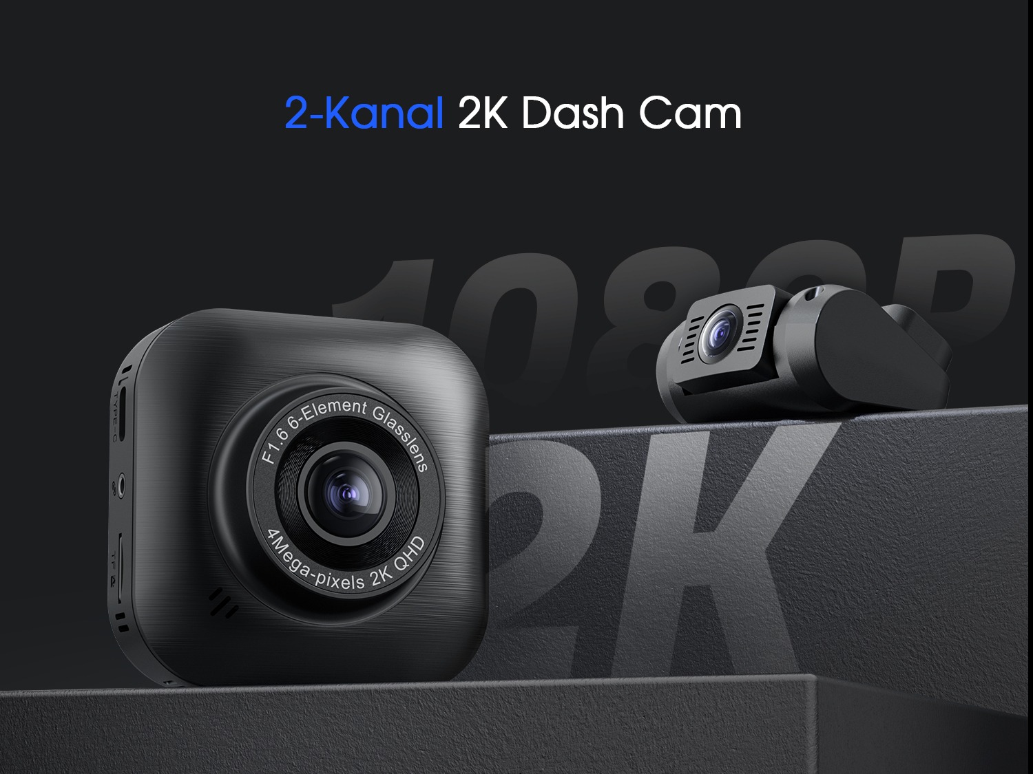 COOAU Dash Cam--亚马逊效果图（工作记录）_索大干杂活-站酷ZCOOL