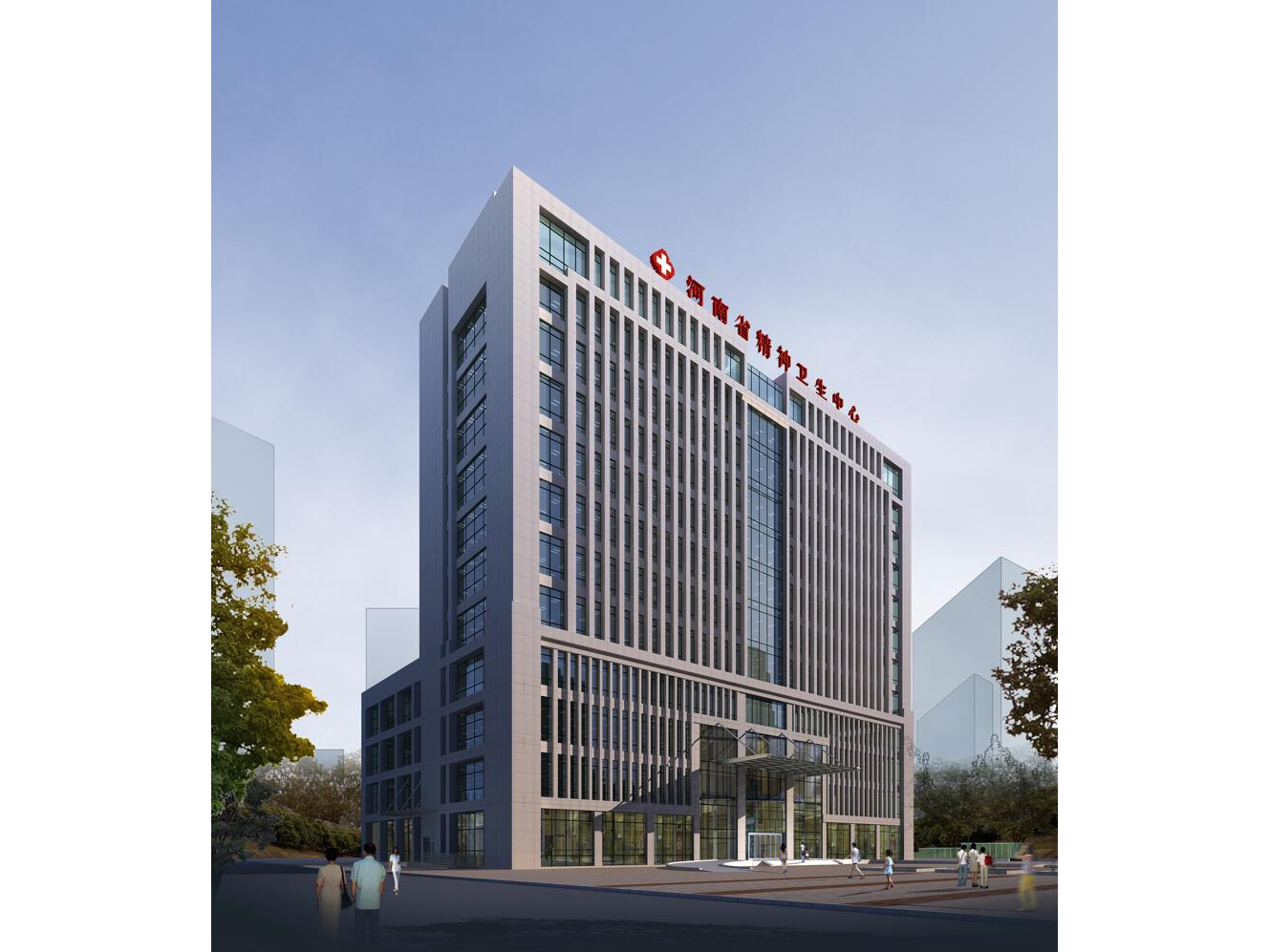 河南省精神病医院_wmy效果图设计师-站酷ZCOOL