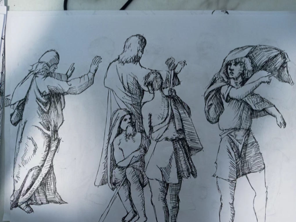 30天速写补打卡_mo墨mo-站酷ZCOOL