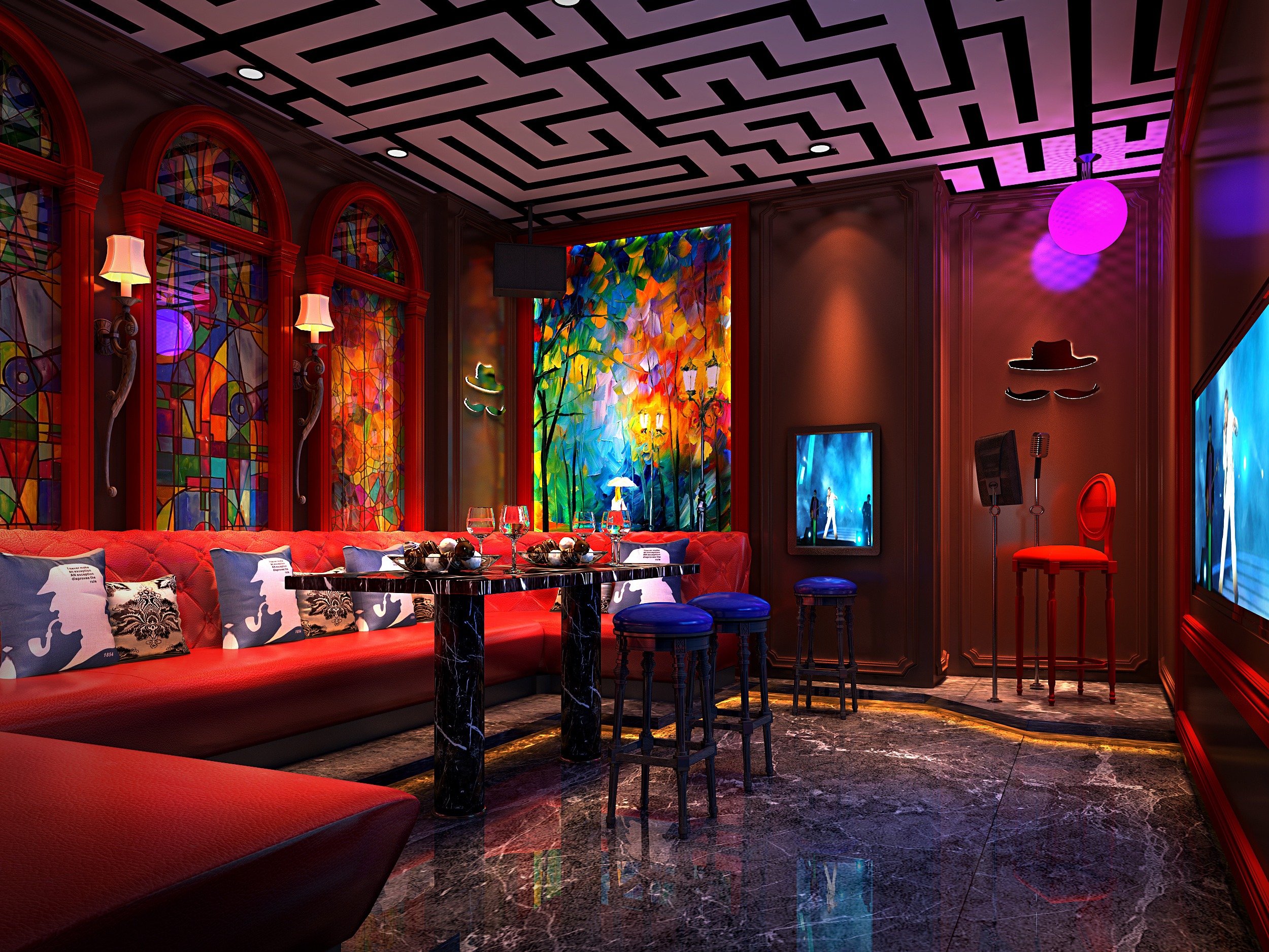 工装——KTV_宋唯-站酷ZCOOL