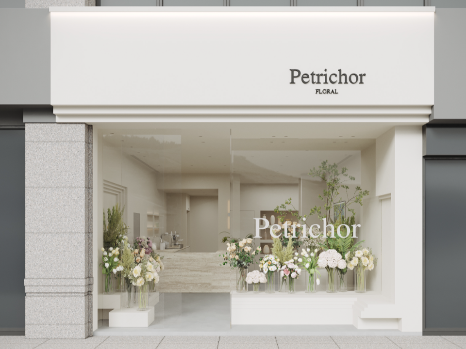 花店设计Petrichor Flora_室内设计师Una-站酷ZCOOL