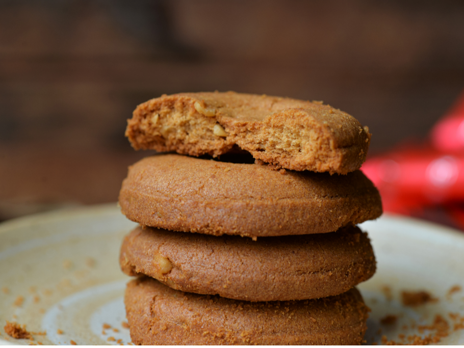 红糖核桃酥/红糖黑芝麻桃酥 | 055_Hua木兰小哥-站酷ZCOOL