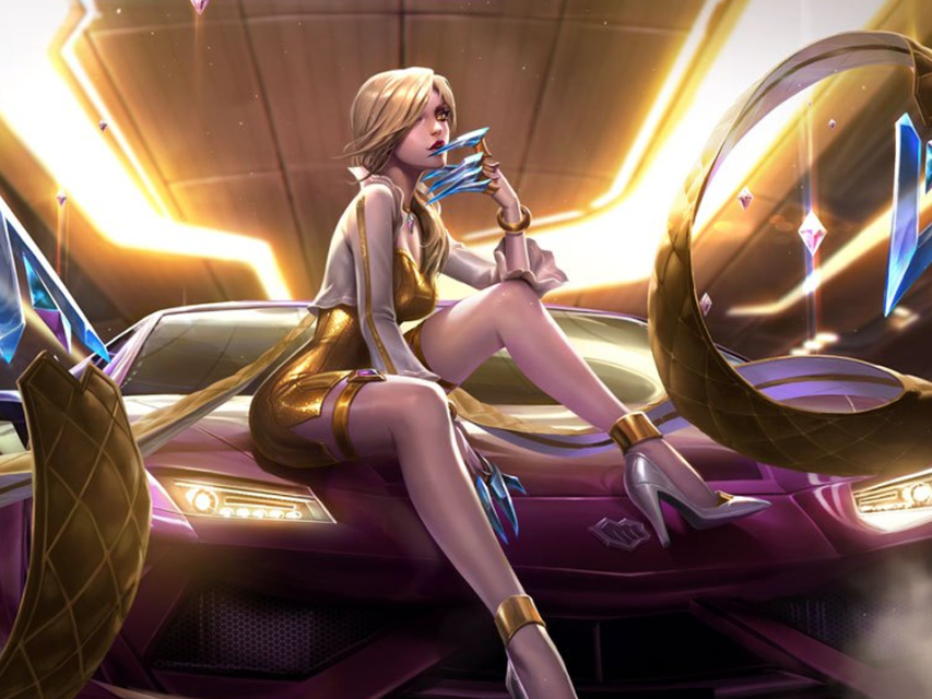 【Zbrush教程】K/DA伊芙琳角色建模教程 _Alan安澜-站酷ZCOOL