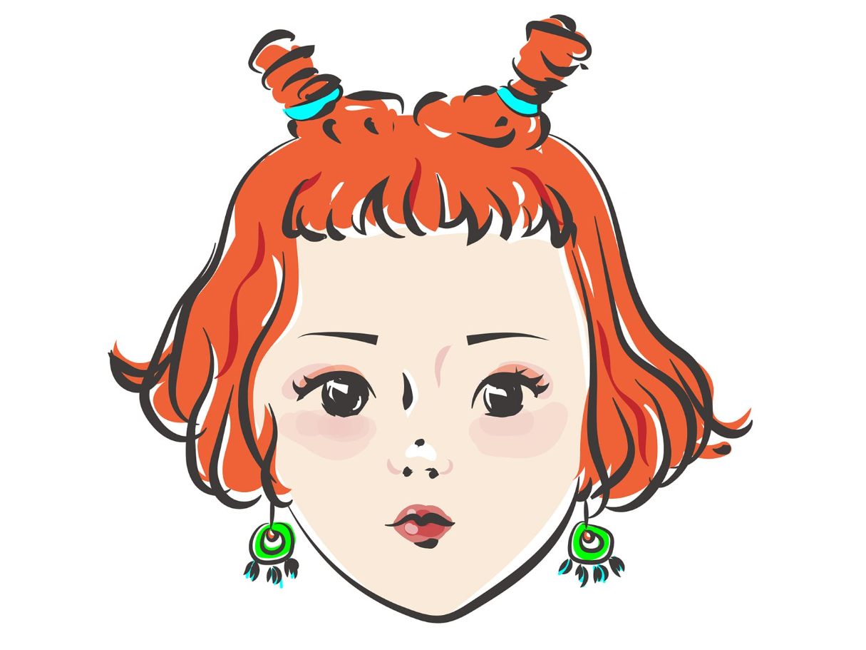 女子圖鑑_瓜瓜子西-站酷ZCOOL