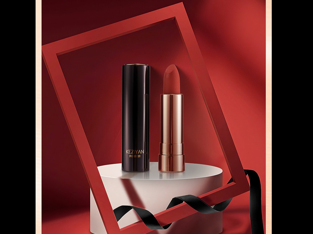 珂姿妍口红详情页工作作图鉴赏_小疲sir-站酷ZCOOL