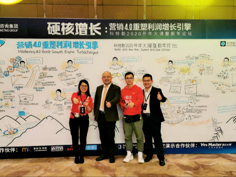 视觉同传 | 演示大师&科特勒咨询营销大会_演示大师-站酷ZCOOL