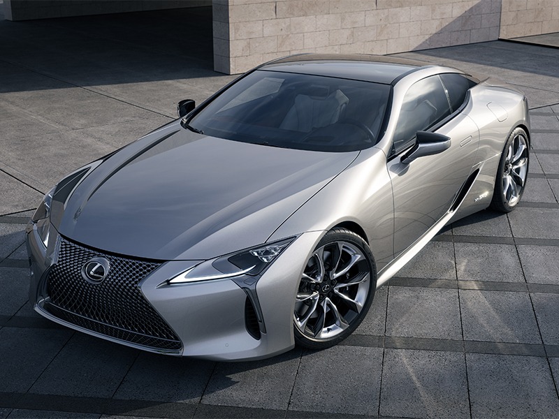 Lexus LC 500h CGI_White丶Nights-站酷ZCOOL