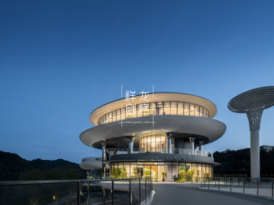 销售中心实景|中铁阅花溪销售中心（贵州贵阳）_祥龙创客科技-站酷ZCOOL