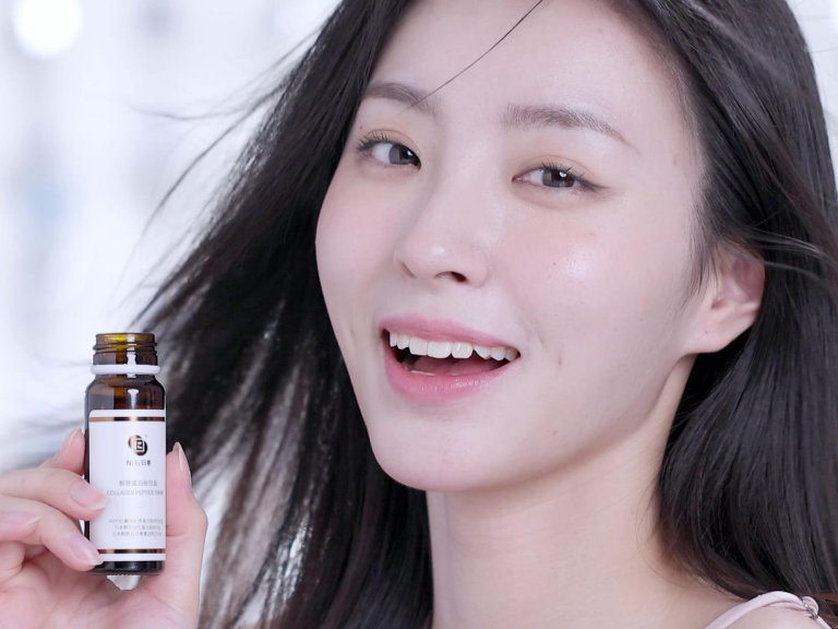 NiXI胶原蛋白肽小棕瓶饮品_商业摄影师CM姐-站酷ZCOOL