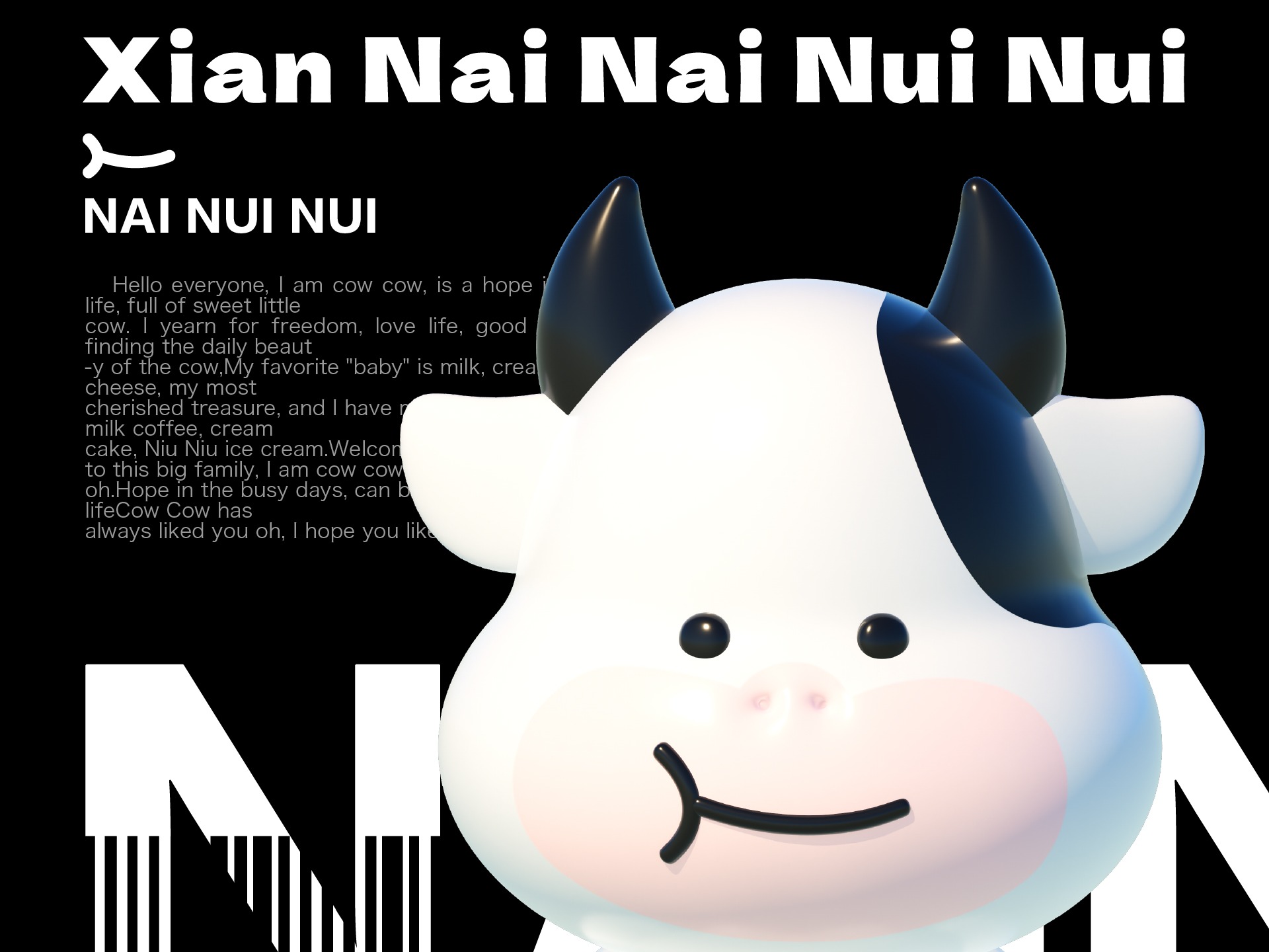 可可丨奶牛牛 牛奶品牌IP_半个可可-站酷ZCOOL