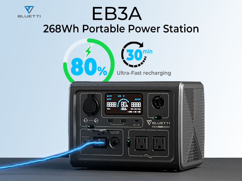 BLUETTI 小型便携式户外电源-移动储能_抬头一束光66-站酷ZCOOL