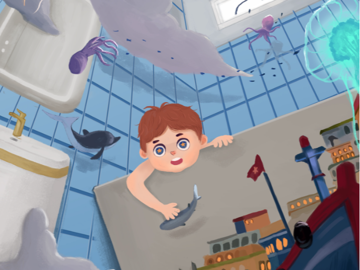 2022儿童节插画海报_Superlit_J-站酷ZCOOL