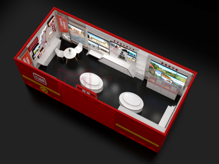 2022中国红色旅游博览会（韶山）-鹰潭展厅_三末-站酷ZCOOL