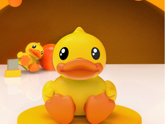 B.Duck小黄鸭创意U盘详情_一只菜小叶-站酷ZCOOL